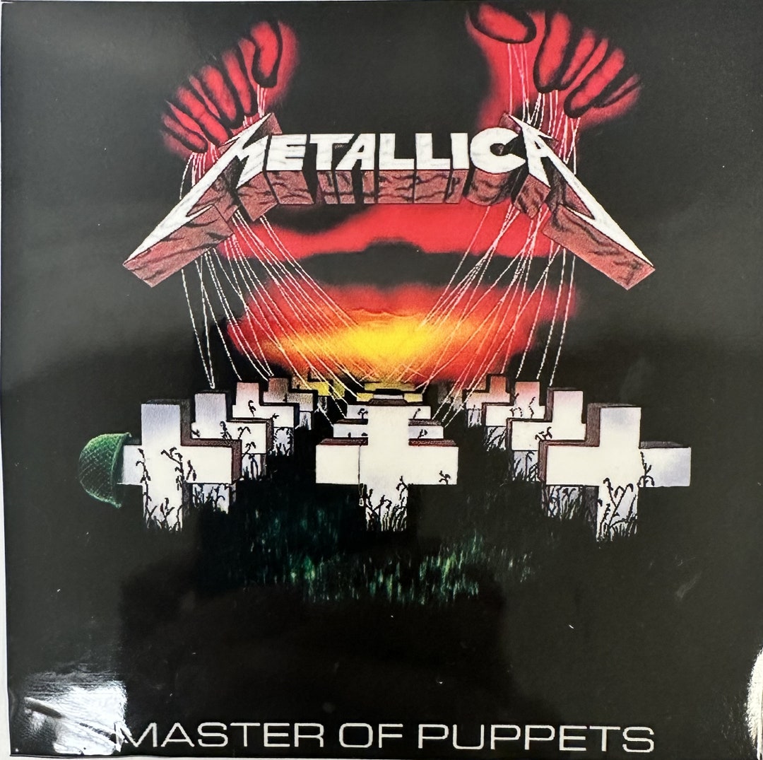 Master of Puppets Metallica Album Cover Sticker - Etsy