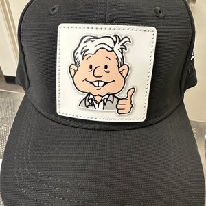 AMLO Mexican President Cartoon Andres Manuel Lopez Obrador Velcro Style ...