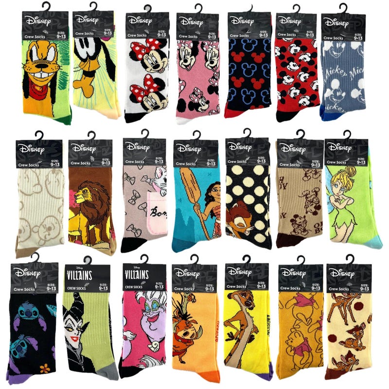 Disneys Socks - Etsy