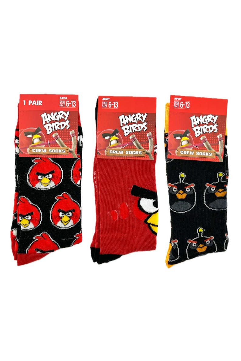 NEW Novelty Crew Socks for Adults Funny Food & Cartoon Inspired Socks ...