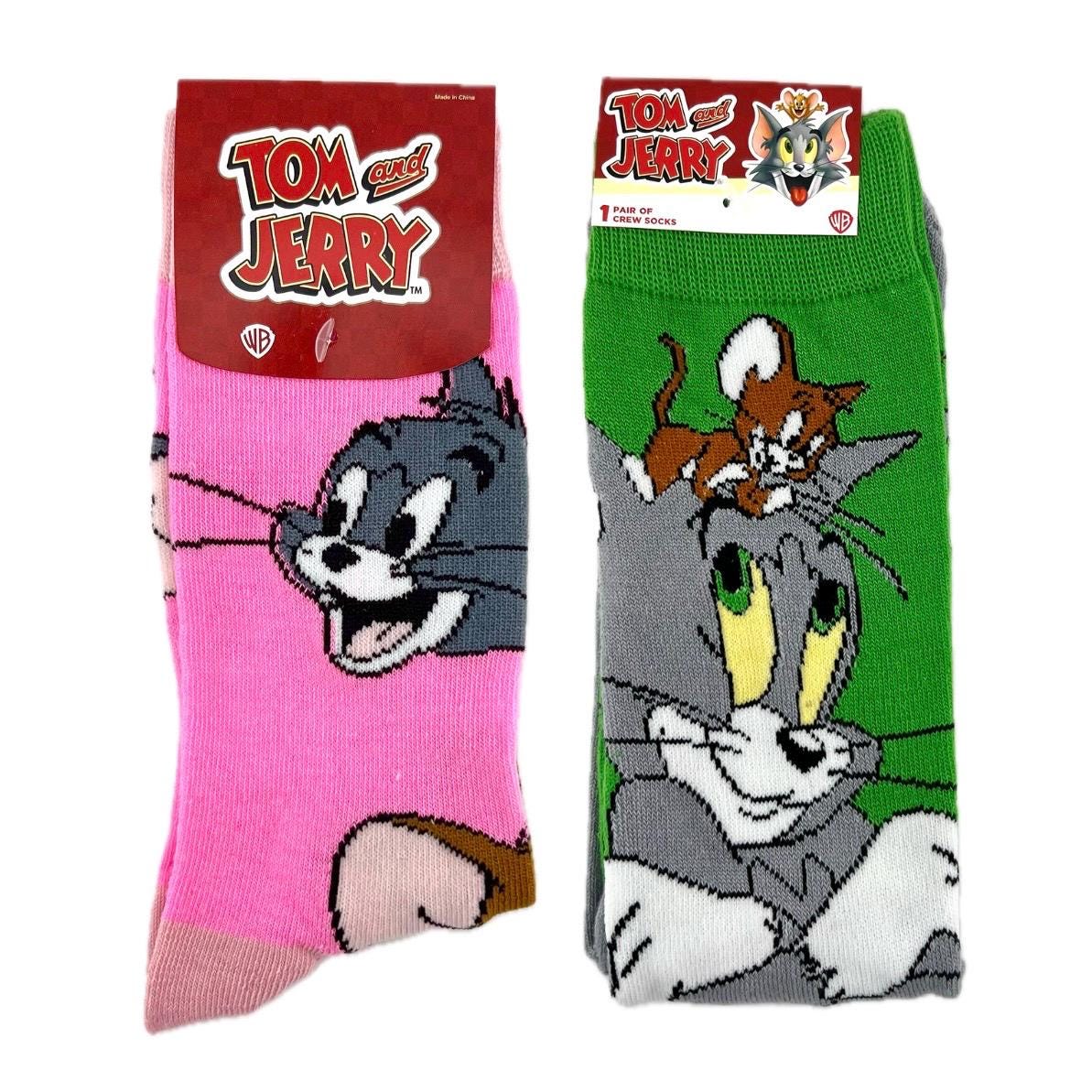 Cartoon & Game-inspired Crew Novelty Socks for Adults Fun Character ...