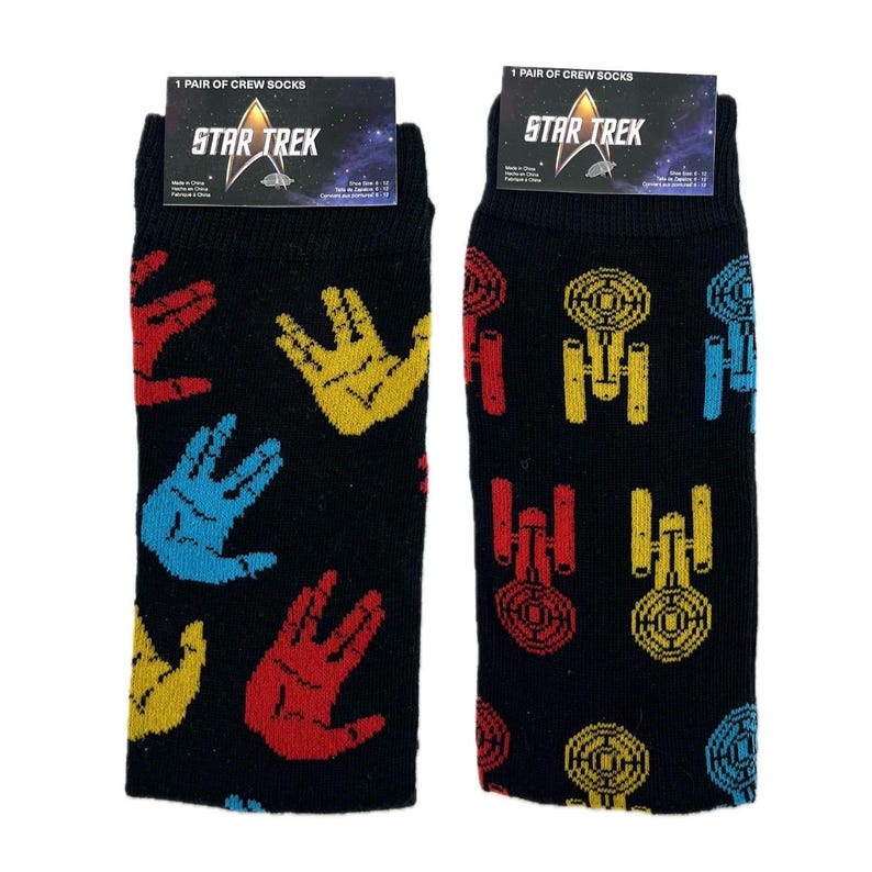 Cartoon & Game-inspired Crew Novelty Socks for Adults Fun Character ...