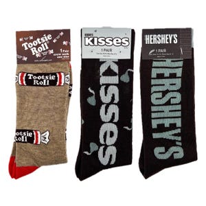 NEW Odd Sox Candy Themed Crew Socks Fun Crazy Colorful Novelty Socks ...