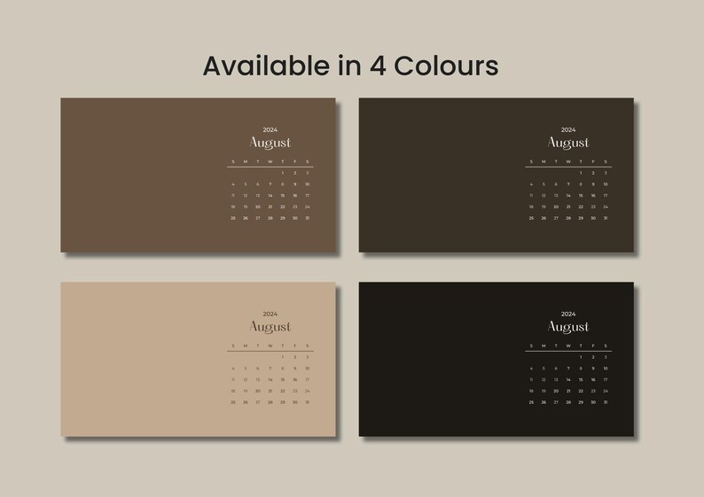 Monthly Desktop Calendar Wallpaper for Mac and Windows, Design ...