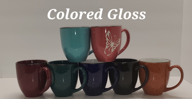 16 Oz Bistro Coffee Mug Sand Etched - Etsy
