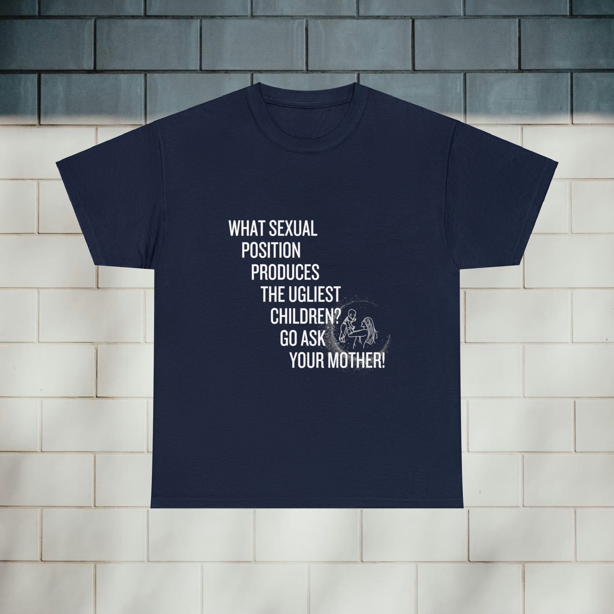 Unisex Heavy Cotton Tee, Sexual Position, Sexy Tshirt, Sexy Tshirts ...