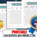USA Patriotic Printable Activity Kids Worksheets | July 4th ...