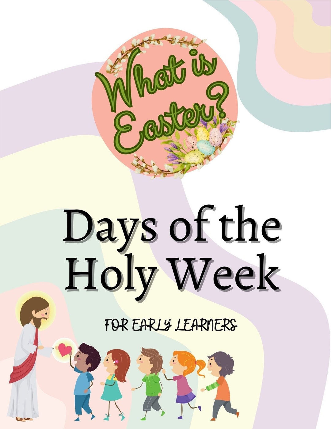 What is Easter? Days of the Holy Week for Early Learners - Etsy Australia