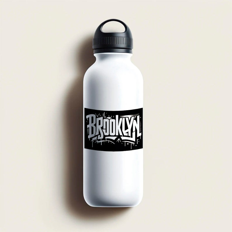 Brooklyn Vinyl Sticker Street Art Decal for Laptop, Skateboard, Water ...