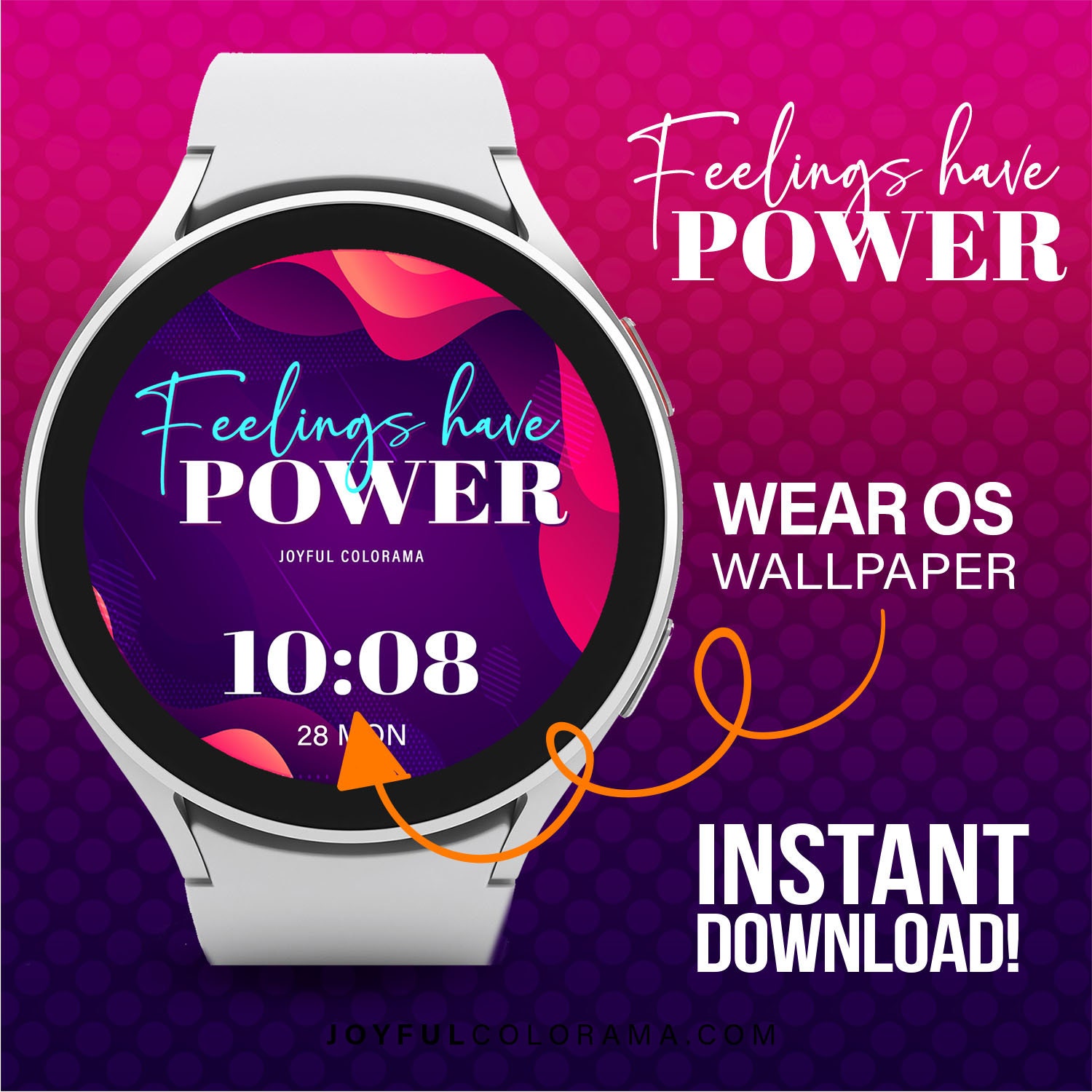 Samsung Galaxy Watch Wallpaper | Face | Background /both Sizes Included ...