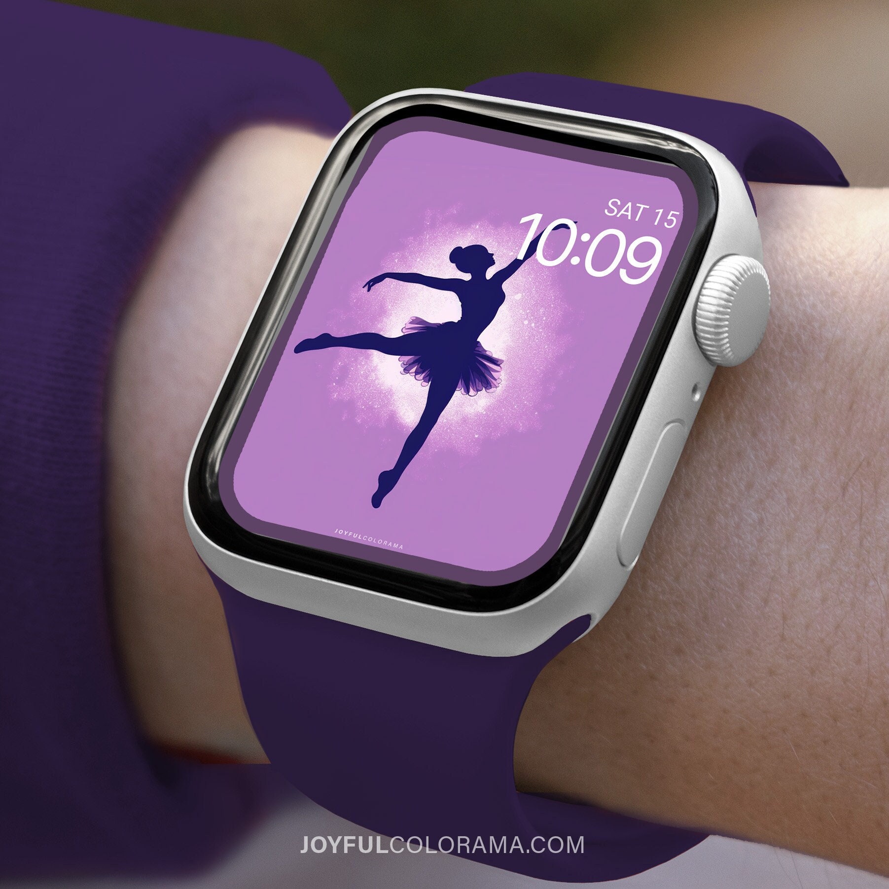 Apple Watch Wallpaper Face Background /both Sizes Included Dancing ...