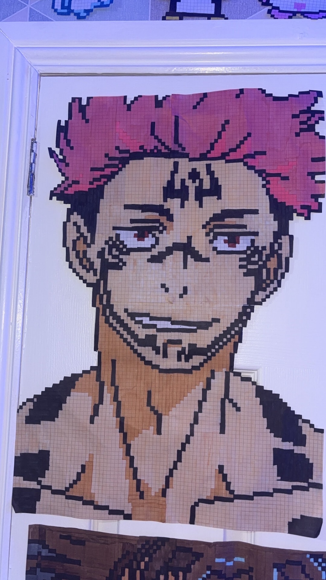 Jujutsu Kaisen Pixel Art Large - Etsy