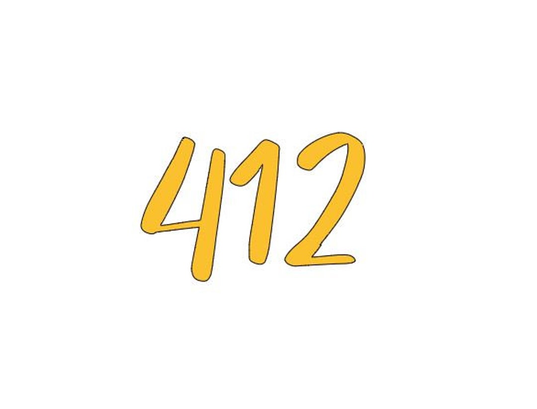 Pittsburgh 412 Decal Sticker Pennsylvania Decal Vinyl - Etsy