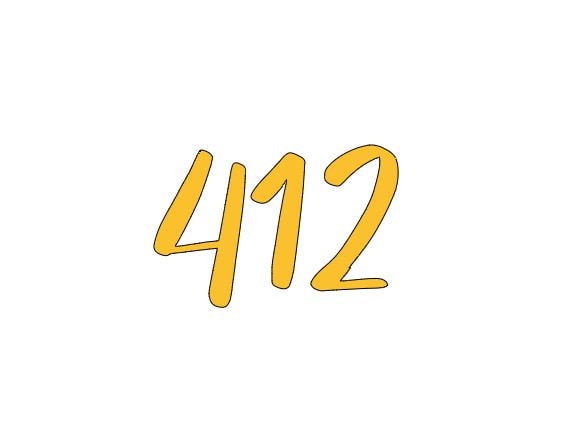 Pittsburgh 412 Decal Sticker Pennsylvania Decal Vinyl - Etsy
