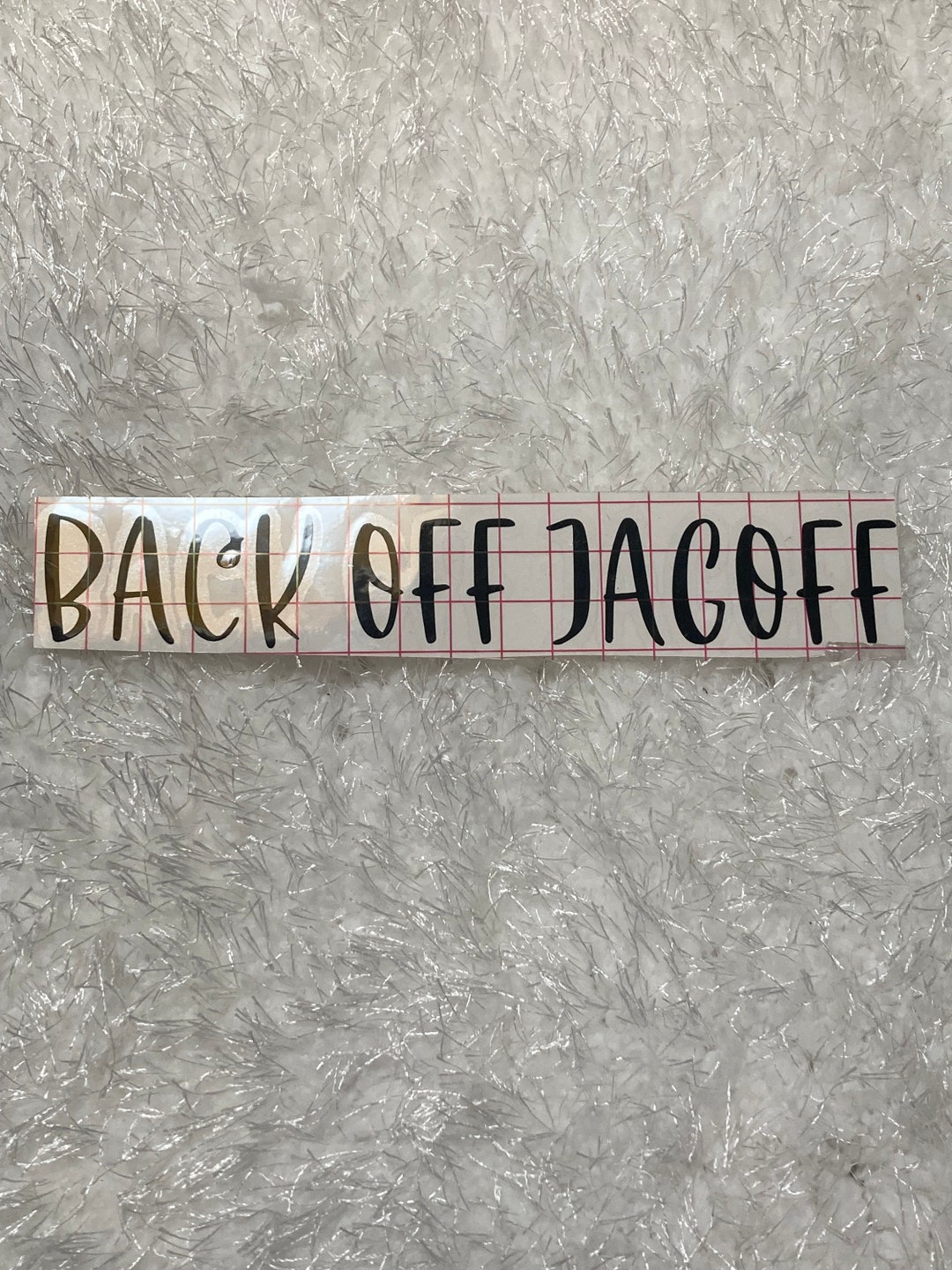 Pittsburgh Back off Jagoff Decal Sticker Vinyl Sticker Back - Etsy