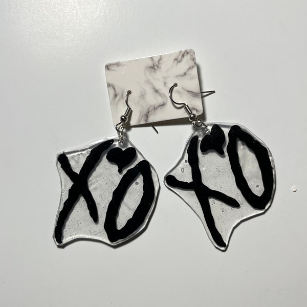 The Weeknd Earrings - Etsy