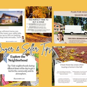 September Real Estate Social Media Templates: Fall Marketing (digital ...