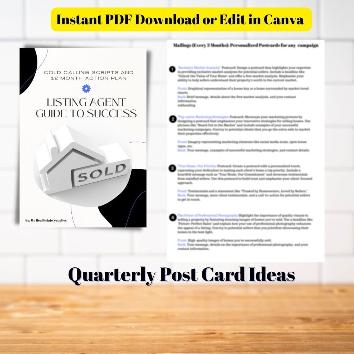 16 Real Estate Cold Calling Scripts |12 Month Follow-up Lead Campaign ...