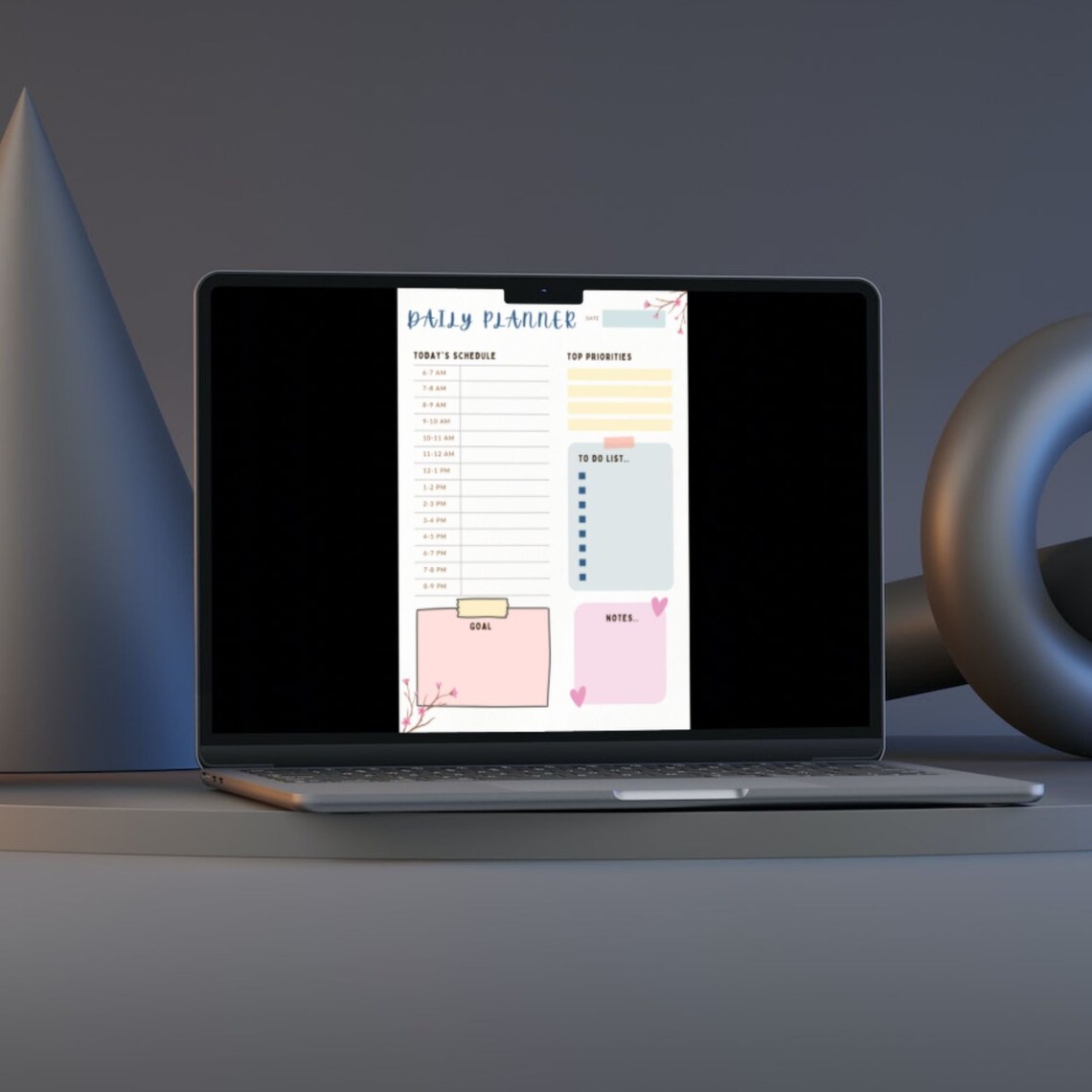 Simple Daily Planner Printable Daily Planner Daily Planner Printable to ...