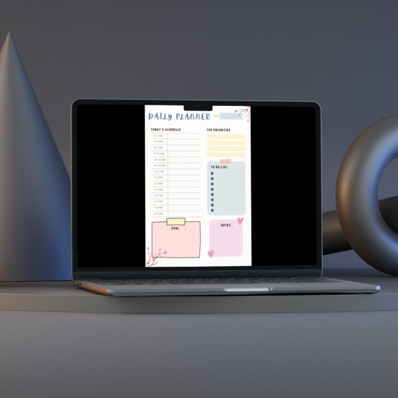 Simple Daily Planner Printable Daily Planner Daily Planner Printable to ...