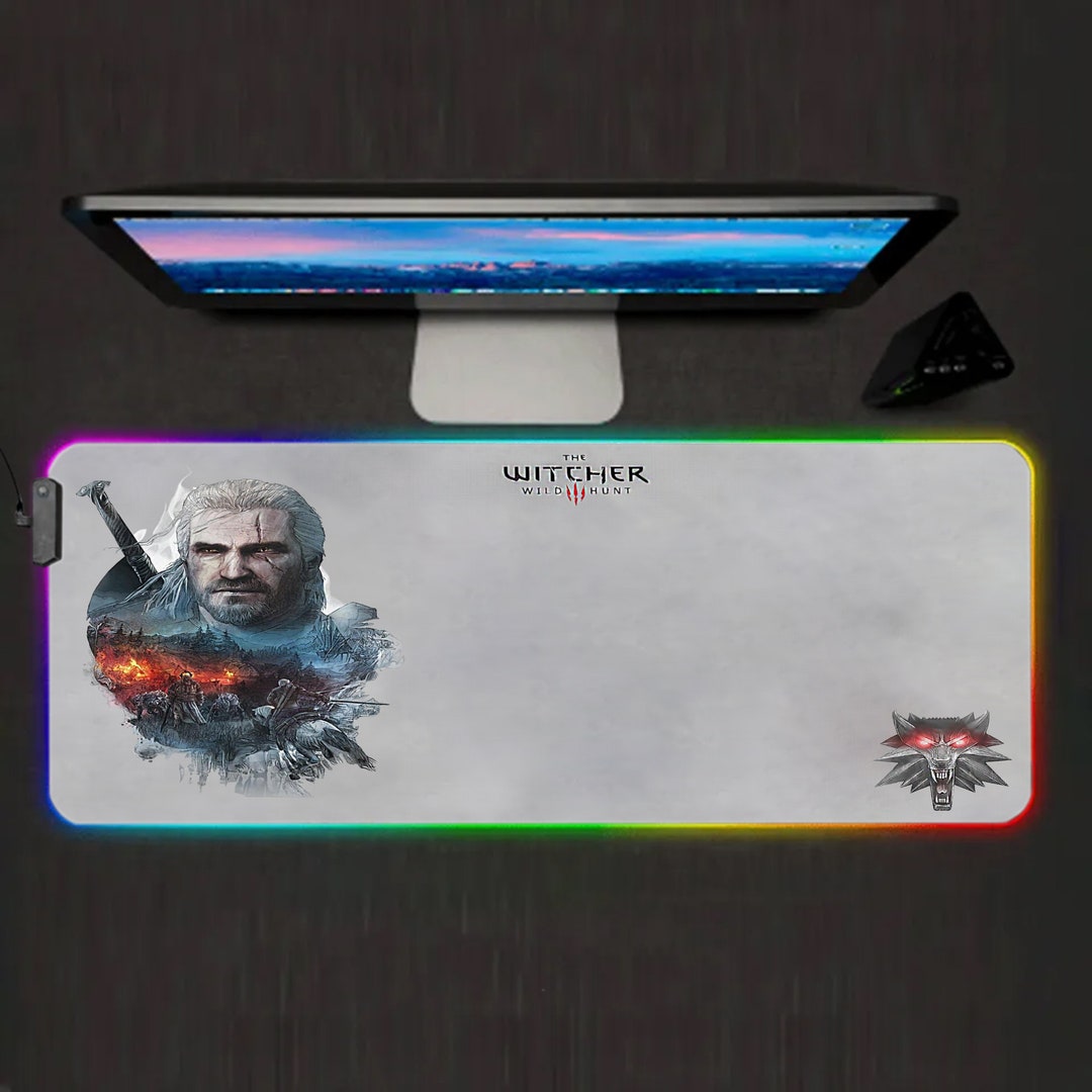 Geralt of Rivia Mouse Pad the Witcher's Trail XXL - Etsy