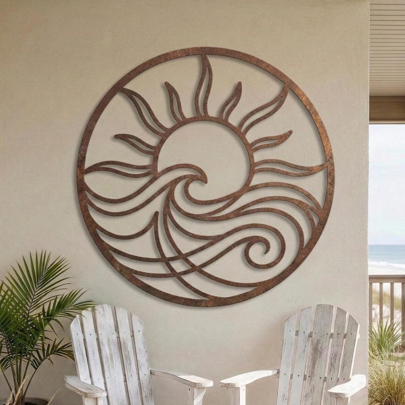 Metal Ocean Art - Etsy