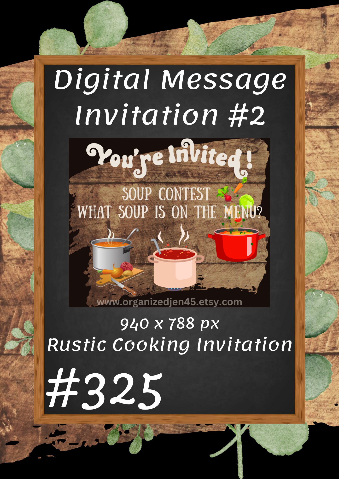 Digital Messages Invitations Cooking Contest 940 X 788 Pixels px PNG ...
