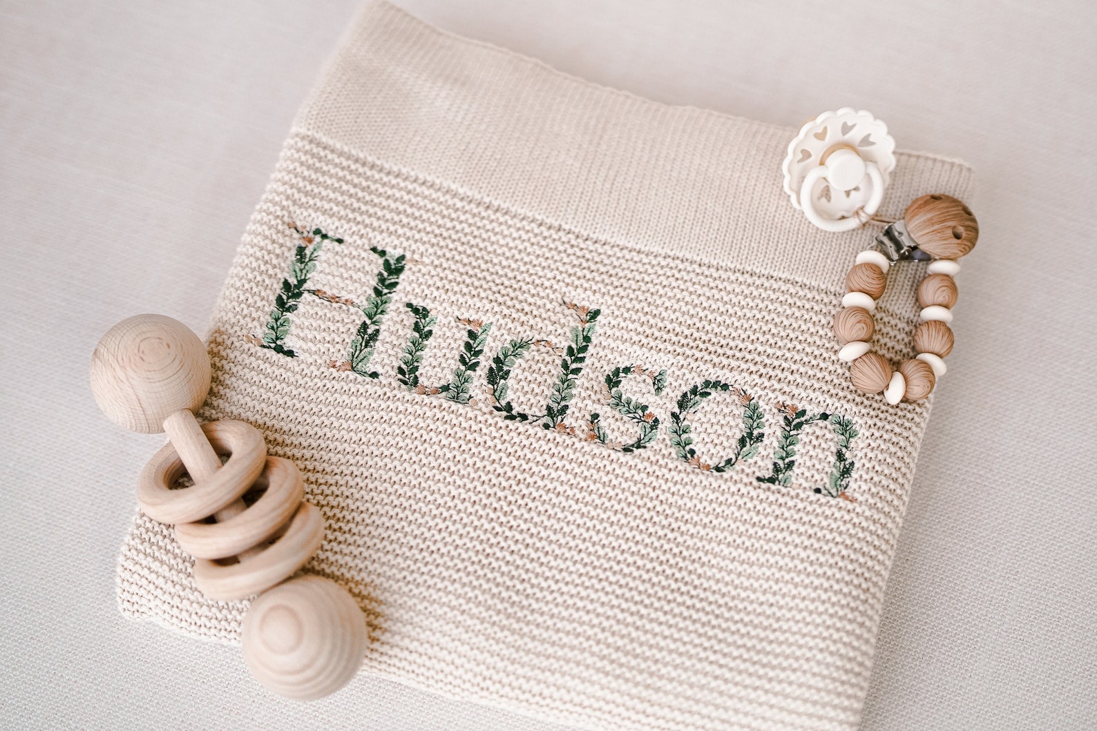 New Mom Gift Maternity Custom Baby Name Blanket Pregnant Sister Gift ...