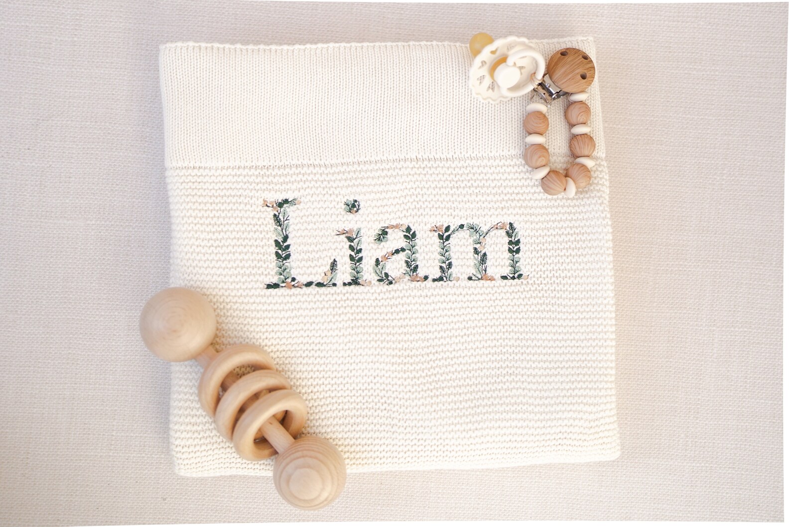 New Mom Gift Maternity Custom Baby Name Blanket Pregnant Sister Gift ...