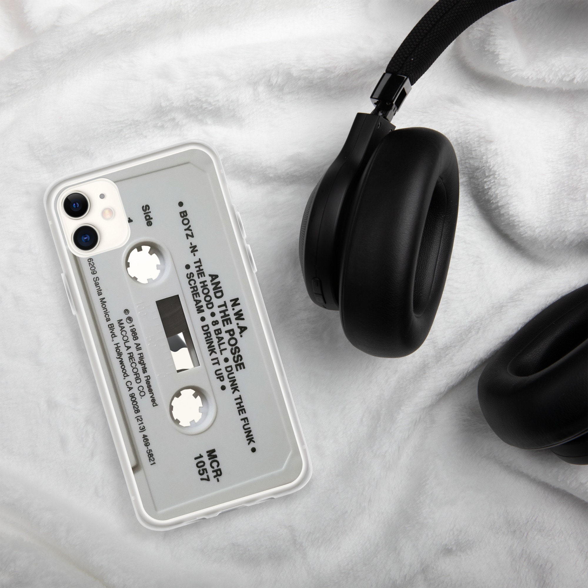 NWA Cassette Tape Iphone® Case Clear - Etsy