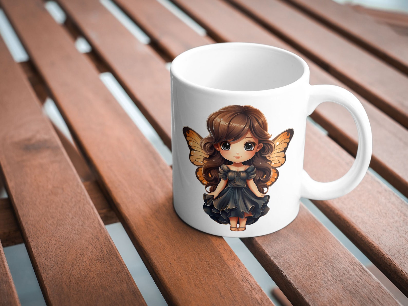 Magical Fairy Clipart Bundle, Fantasy Art, Fairies With Wings for ...