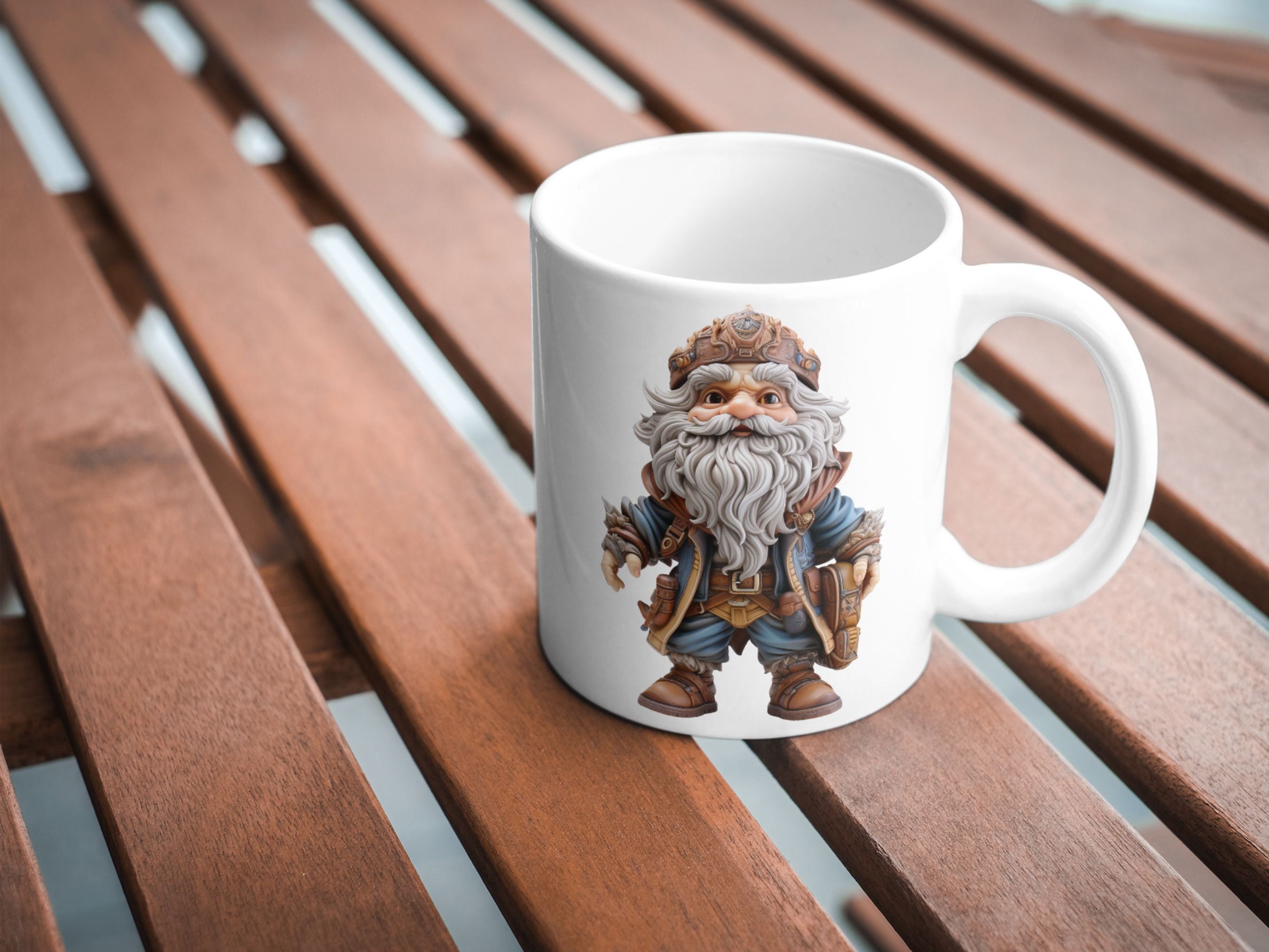 Realistic Fantasy Gnome Clipart Bundle PNG, Whimsical Garden Gnomes for ...
