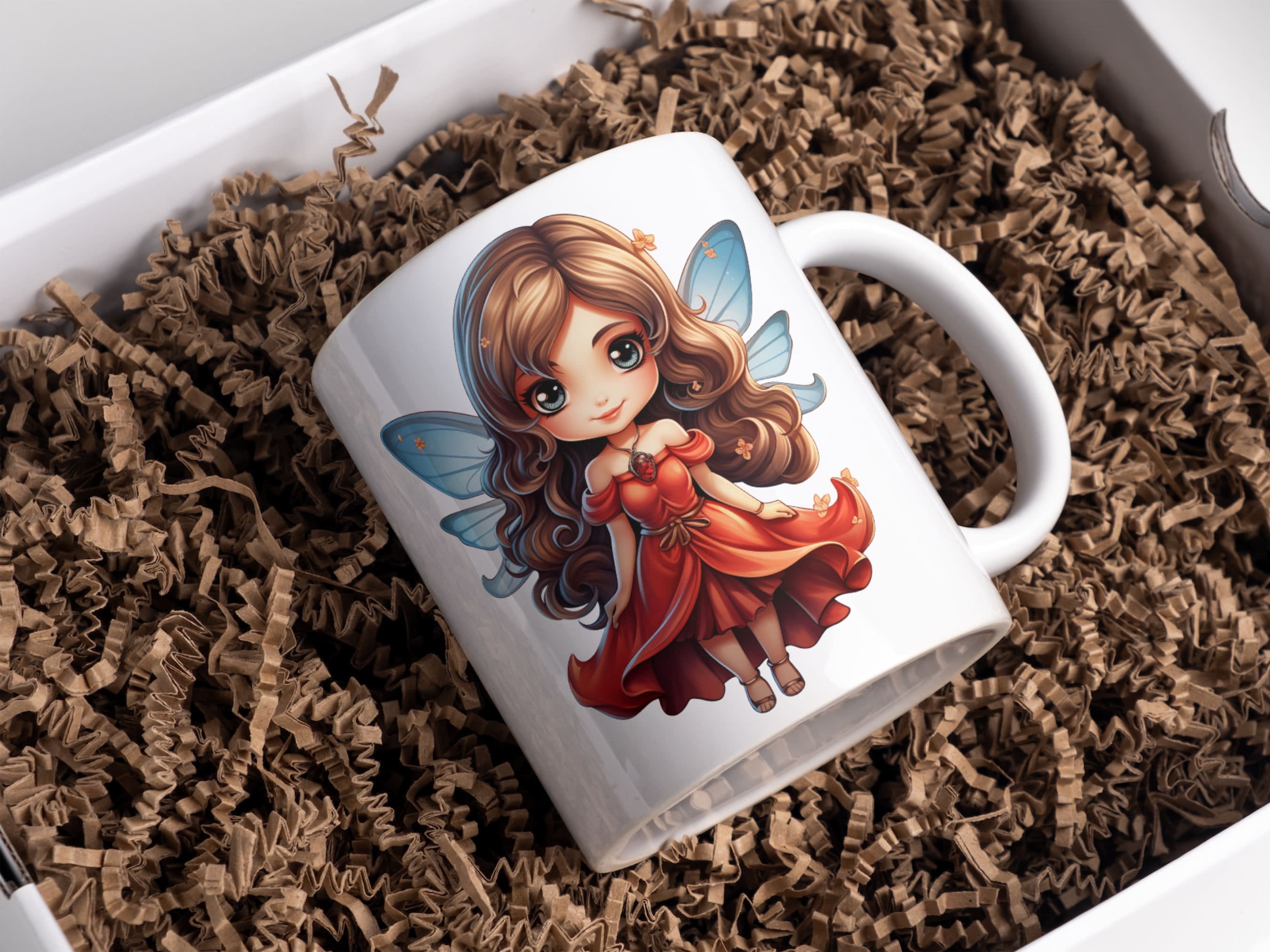 Magical Fairy Clipart Bundle, Fantasy Art, Fairies With Wings for ...