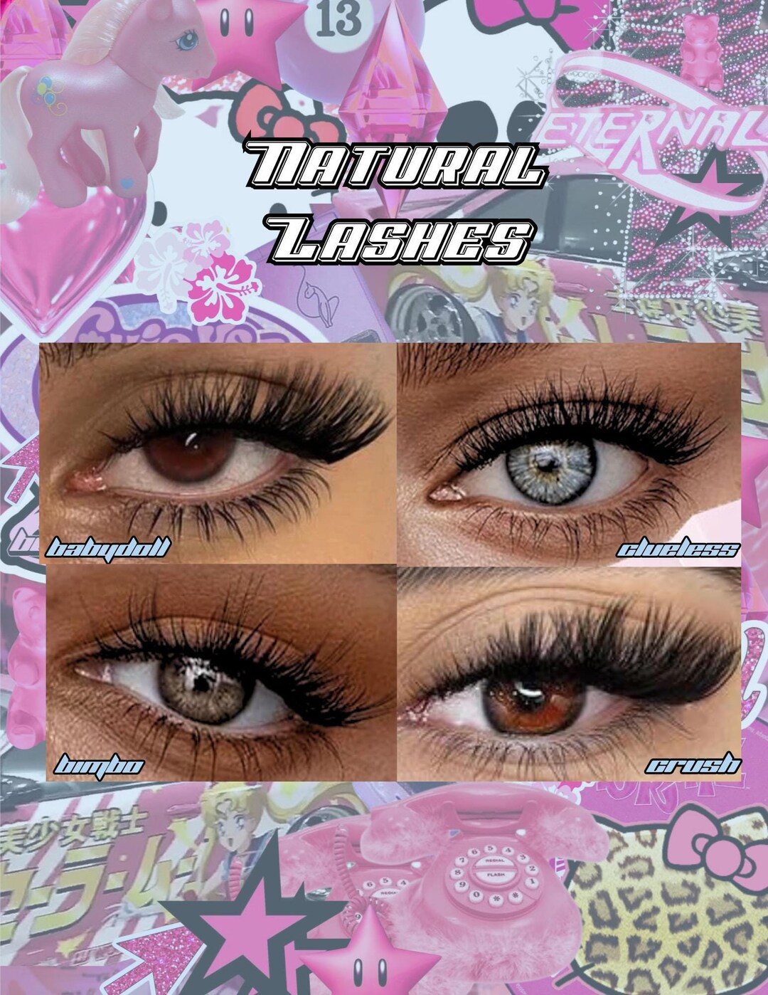 6-13mm Premium Half Lashes | Clean Girl Lashes | Luxury Strip Lashes ...