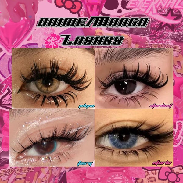 Cat Eye Wispy Lashes - Etsy