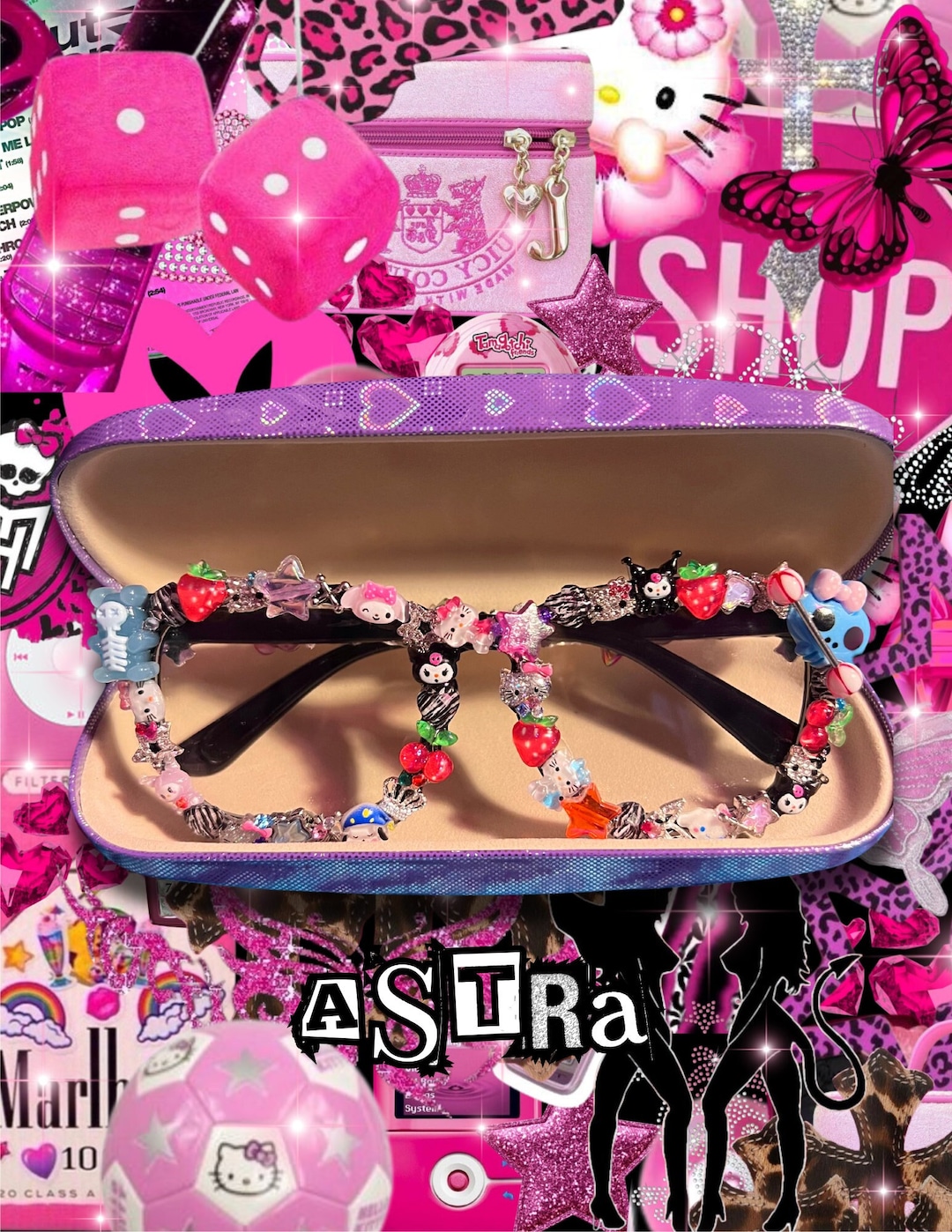 Junk Glasses Sunglasses | Sanrio Kitty Y2k 2000s Accessories ...
