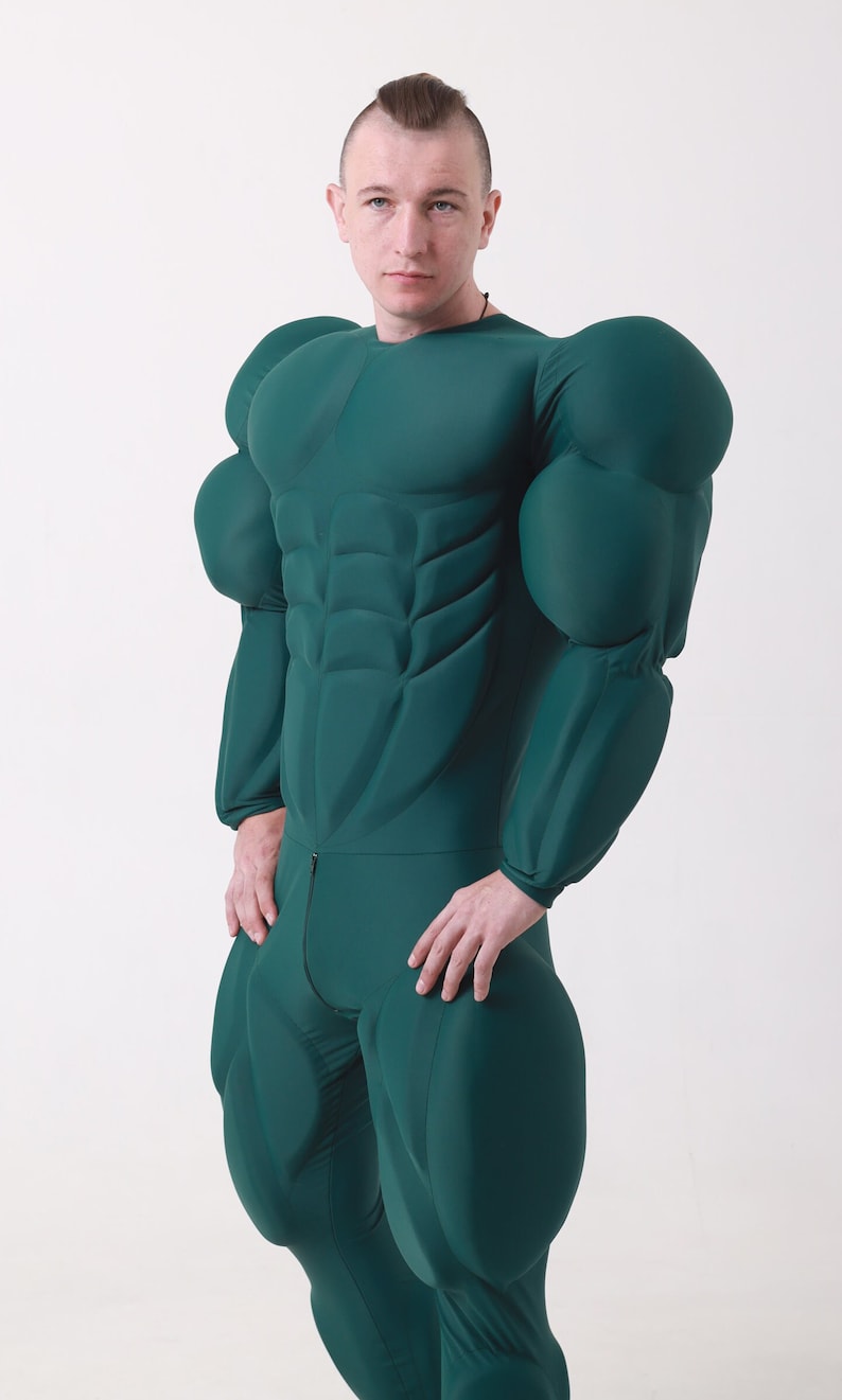 Muscle Suit Fake Muscle Crossdresser Costume Hulk Cosplay Fetish - Etsy