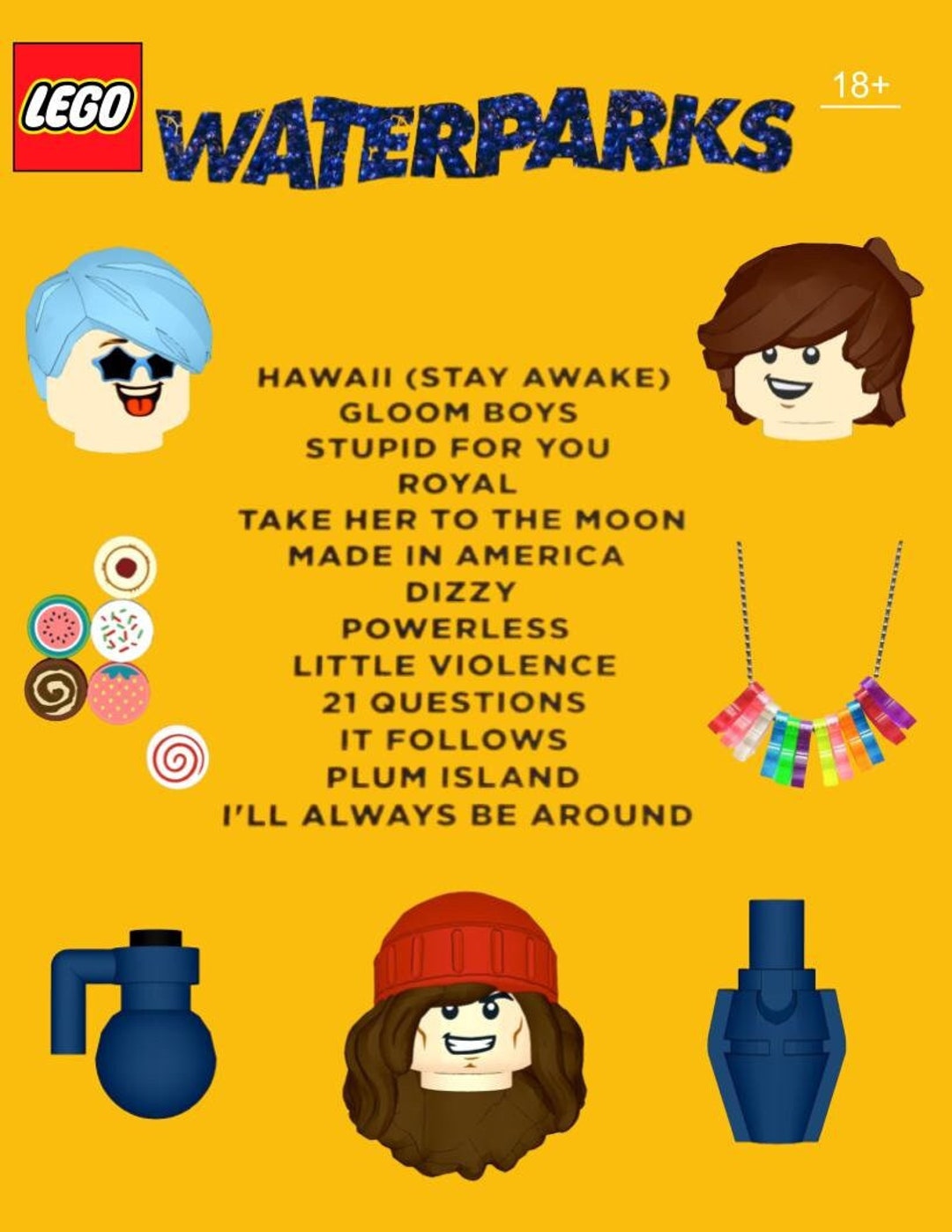 Lego Double Dare Waterparks Poster - Etsy