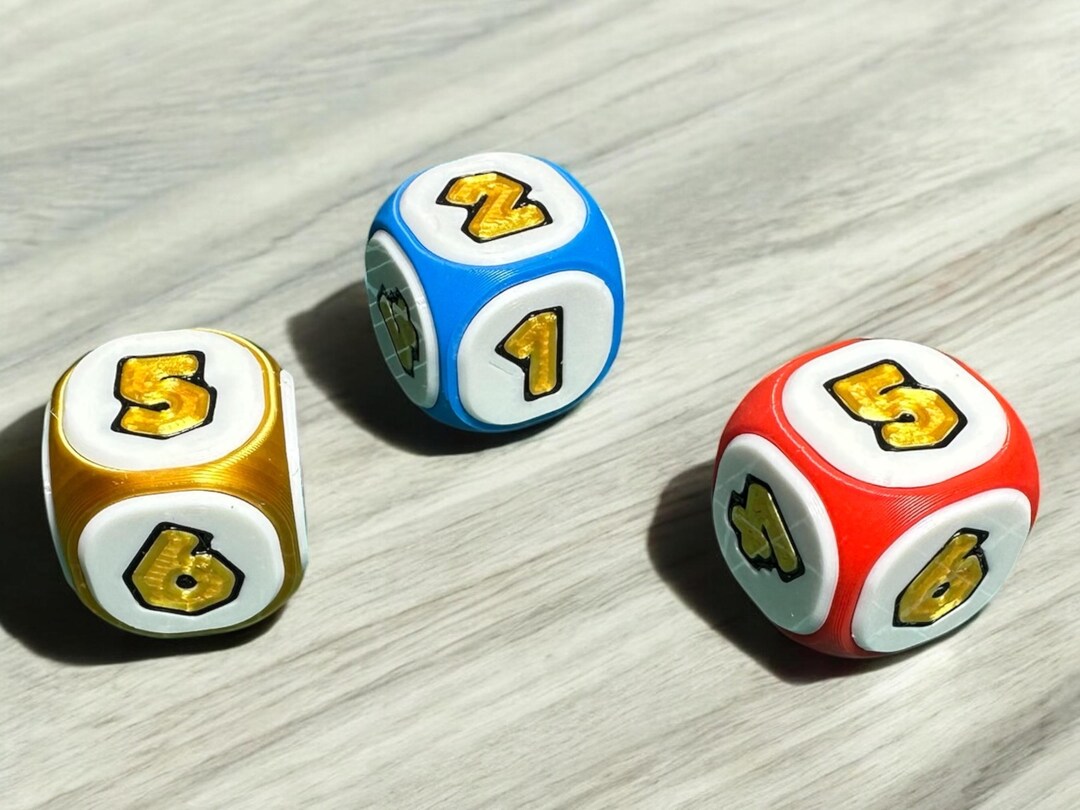 Mario Party Jamboree Dice - Etsy