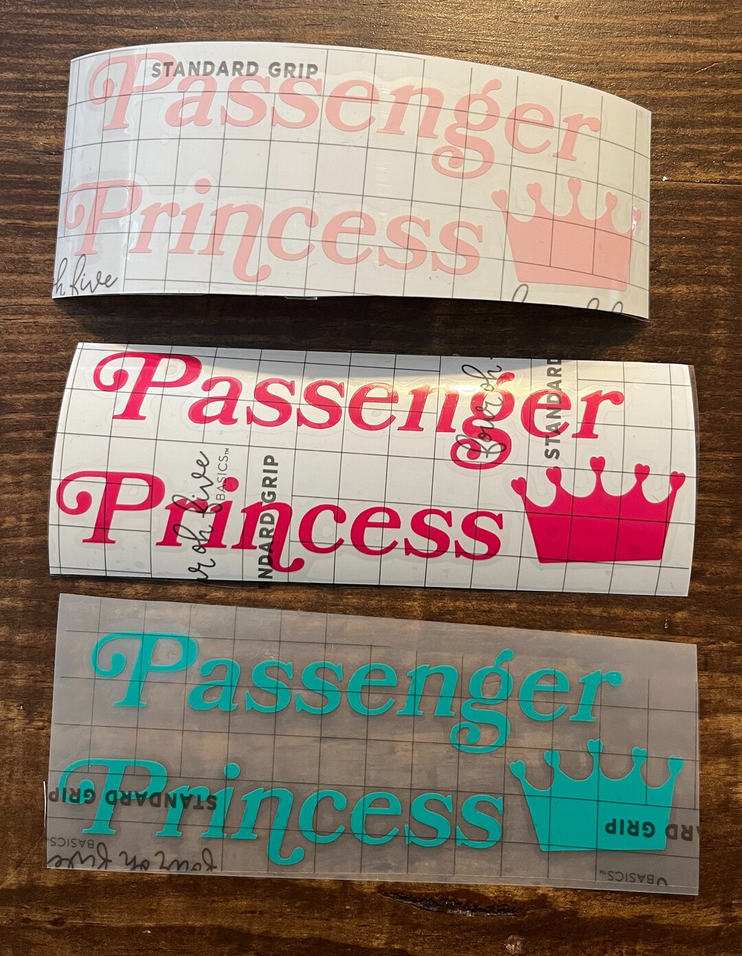 Passenger Princess Crown Car Decal - Etsy