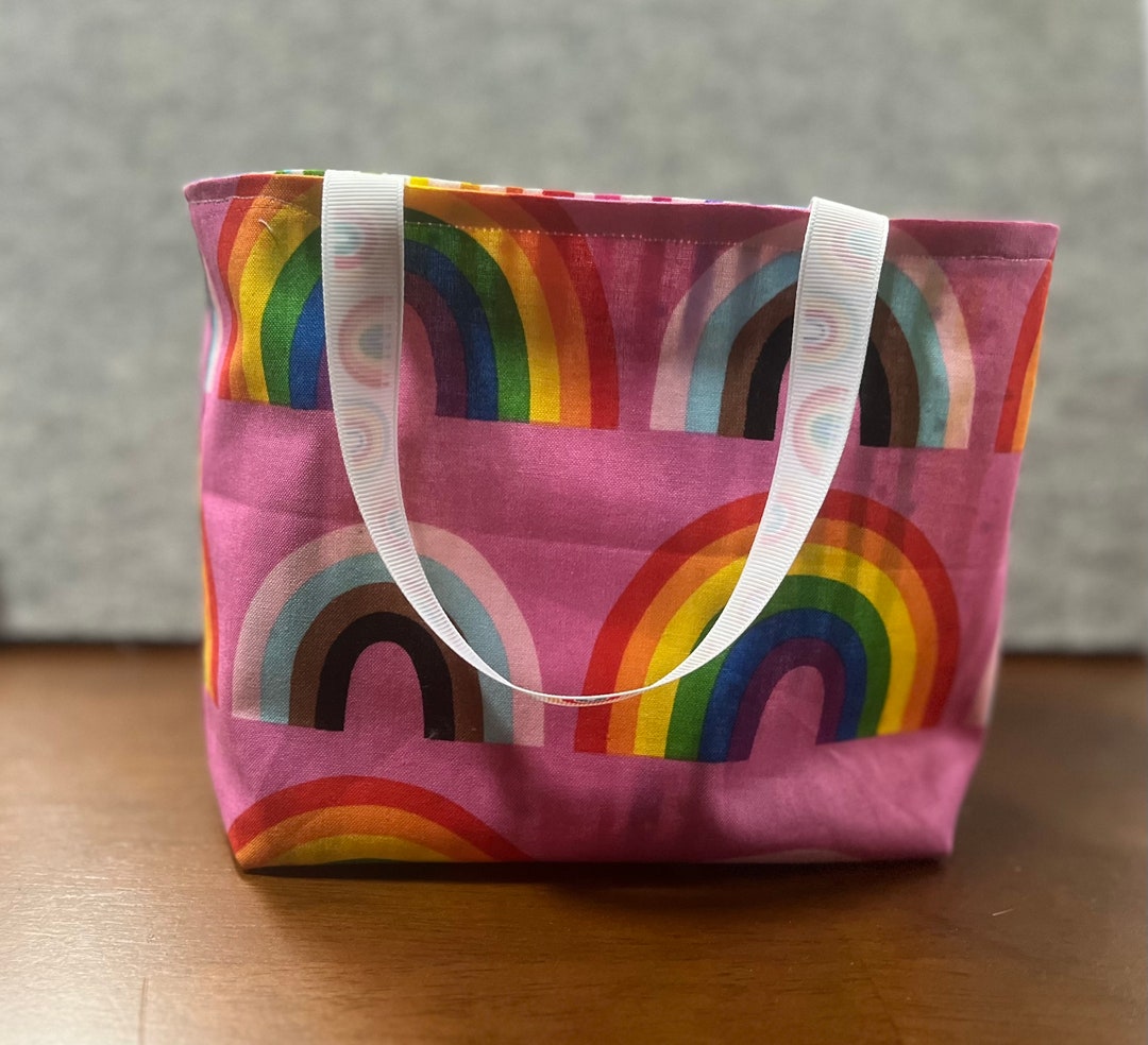 Rainbow Gift Bag - Etsy