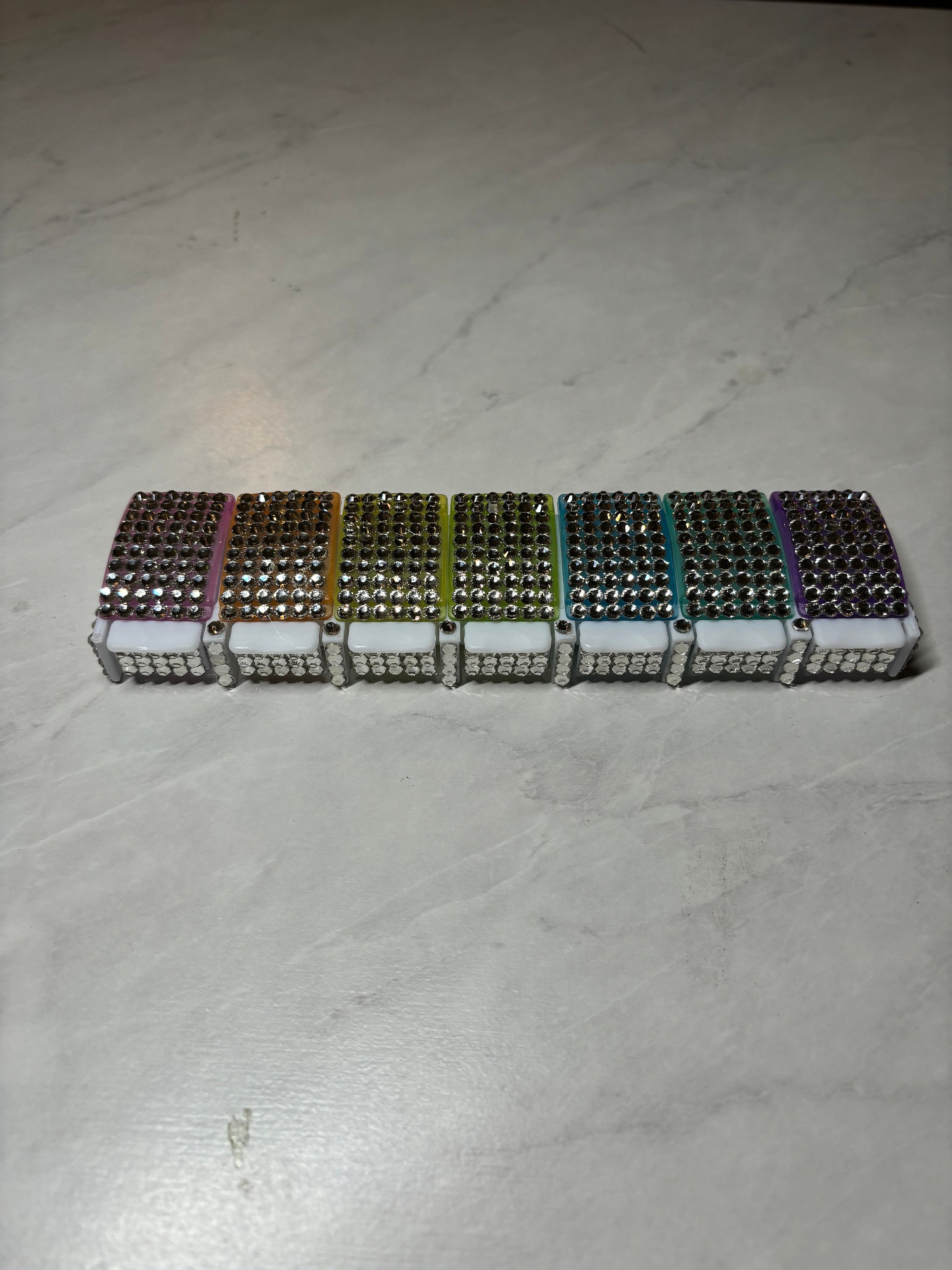 Rhinestone Pill Organizer - Etsy
