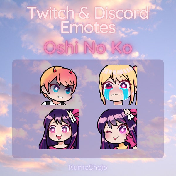 Oshi No Ko Ai Emotes - Etsy
