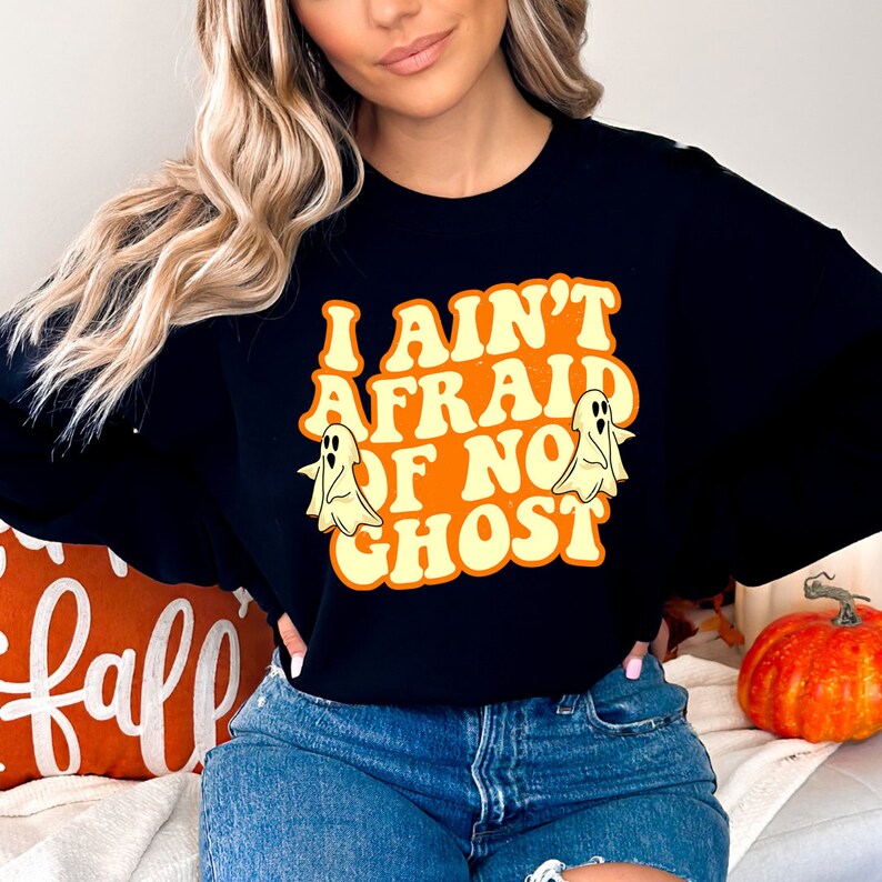 Aint Afraid of No Ghost, Ghostbuster SVG, Halloween PNG, Halloween ...