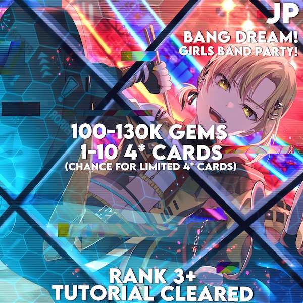 Bandori Cards - Etsy