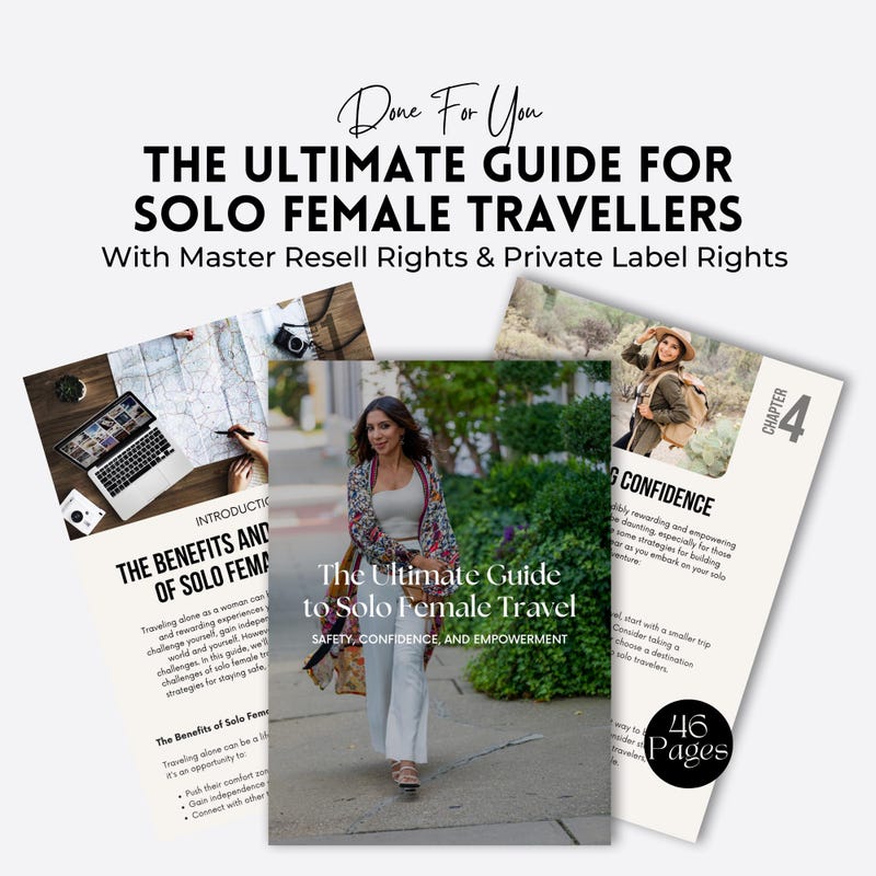 Solo Female Travel Planners - Etsy