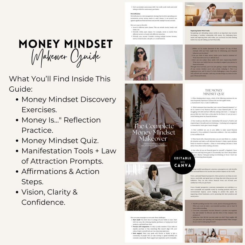 Money Mindset Makeover Guide: PLR MRR, Financial Freedom (digital ...