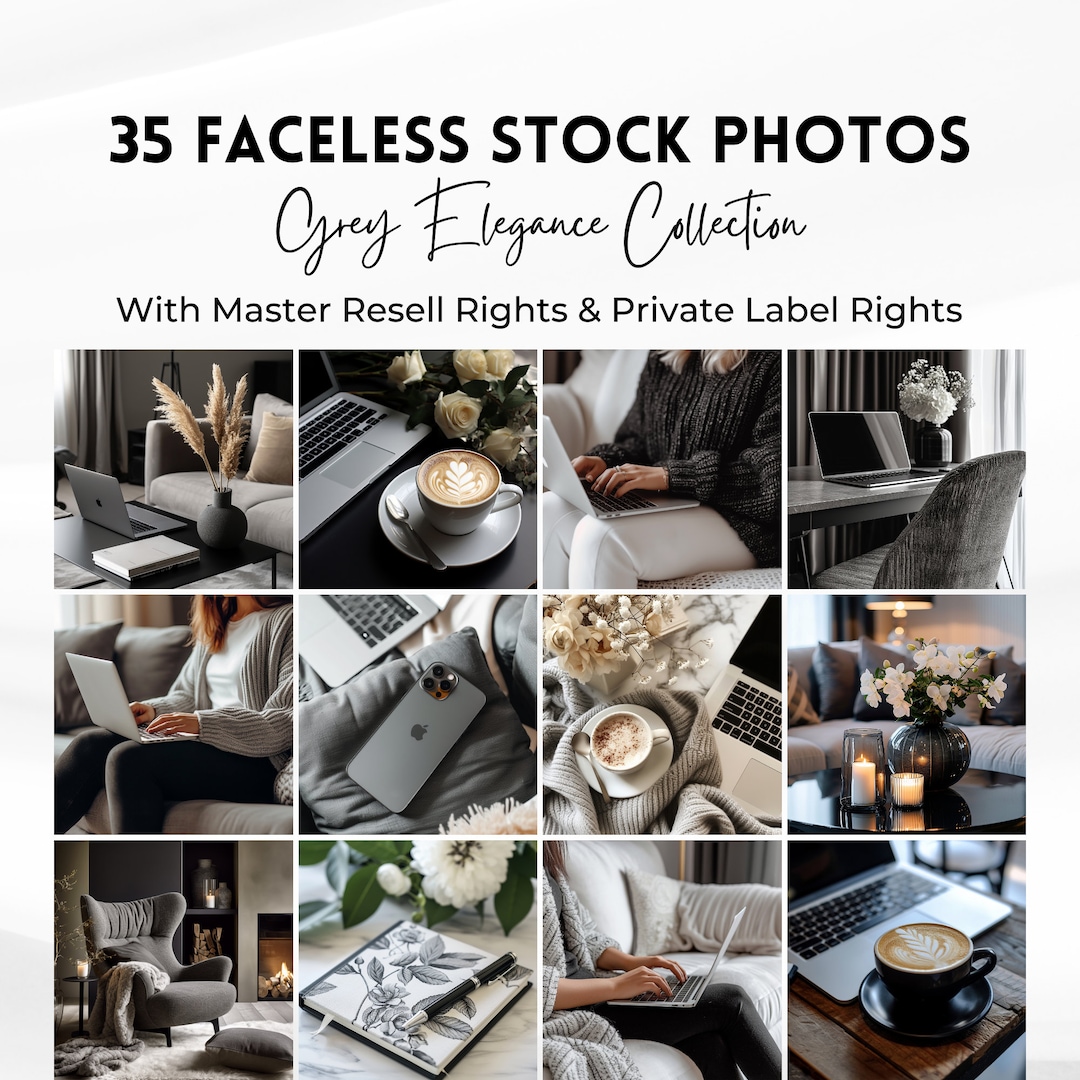 35 Grey Home Office Stock Photos | MRR PLR (digital Download) - Etsy
