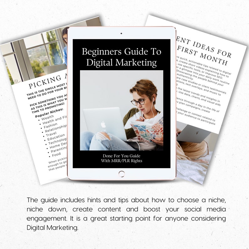 Digital Marketing Guide Plr Digital Products Master Resell Rights Ebook