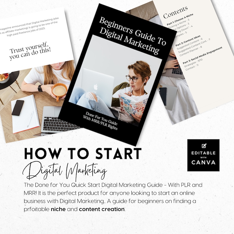 Digital Marketing Guide Plr Digital Products Master Resell Rights Ebook